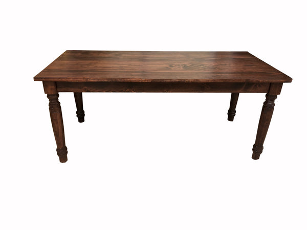 Red Mahogany English Table – Ezekiel and Stearns