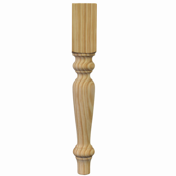 Unfinished Turned Legs, Set of 4 – Ezekiel and Stearns